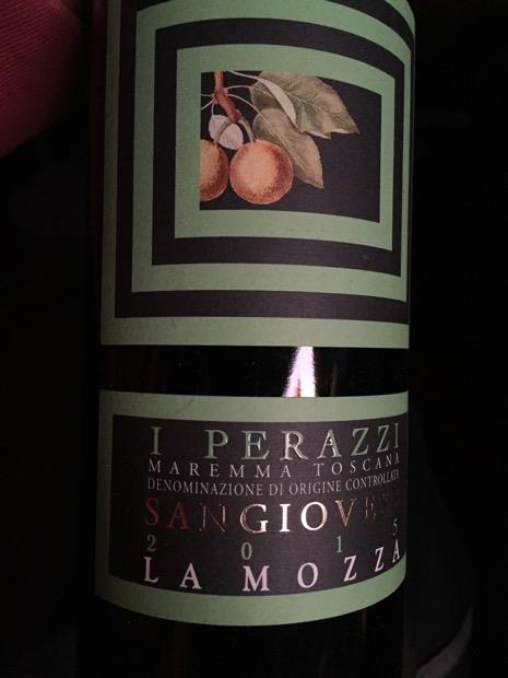 2015 La Mozza Sangiovese Maremma Toscana I Perazzi, Italy, Tuscany ...