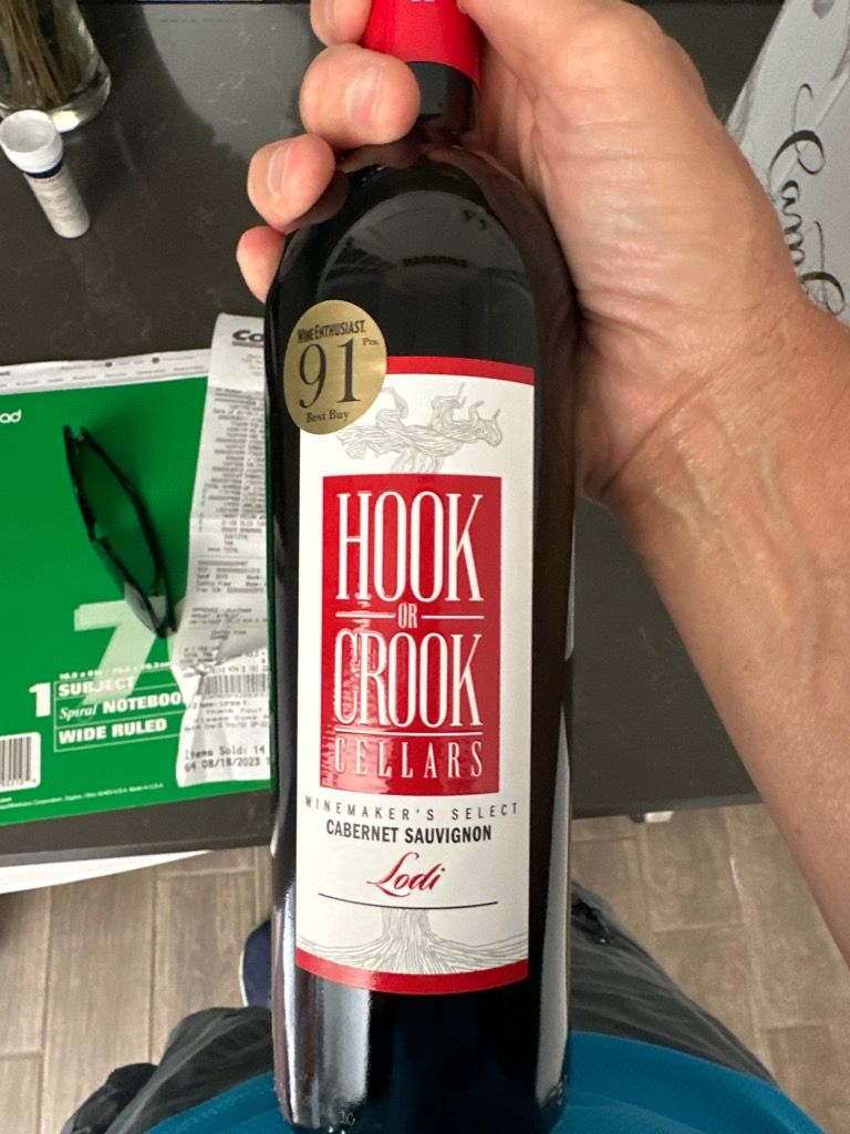 2020 Hook or Crook Cellars Cabernet Sauvignon Reserve, USA, California ...