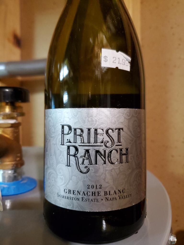 2012 Priest Ranch Grenache Blanc, USA, California, Napa Valley ...