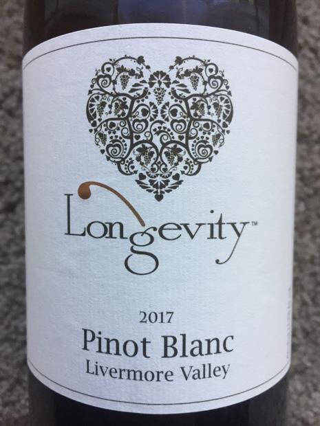 2015 Longevity Wines Pinot Blanc, USA, California, San Francisco Bay ...