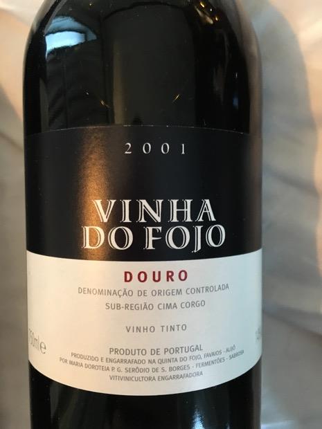 2001 Quinta do Fojo Douro Vinha do Fojo, Portugal, Douro - CellarTracker