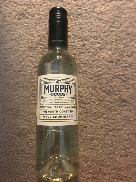 2018 Murphy-Goode Sauvignon Blanc North Coast Dry Hopped, USA ...