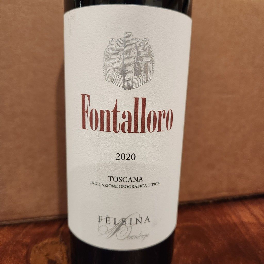 2020 Fattoria di Fèlsina Berardenga Fontalloro, Italy, Tuscany, Toscana ...