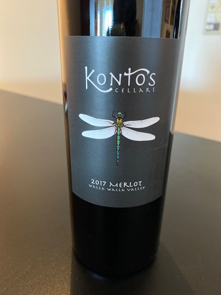 2017 Kontos Cellars Merlot, USA, Washington, Columbia Valley ...