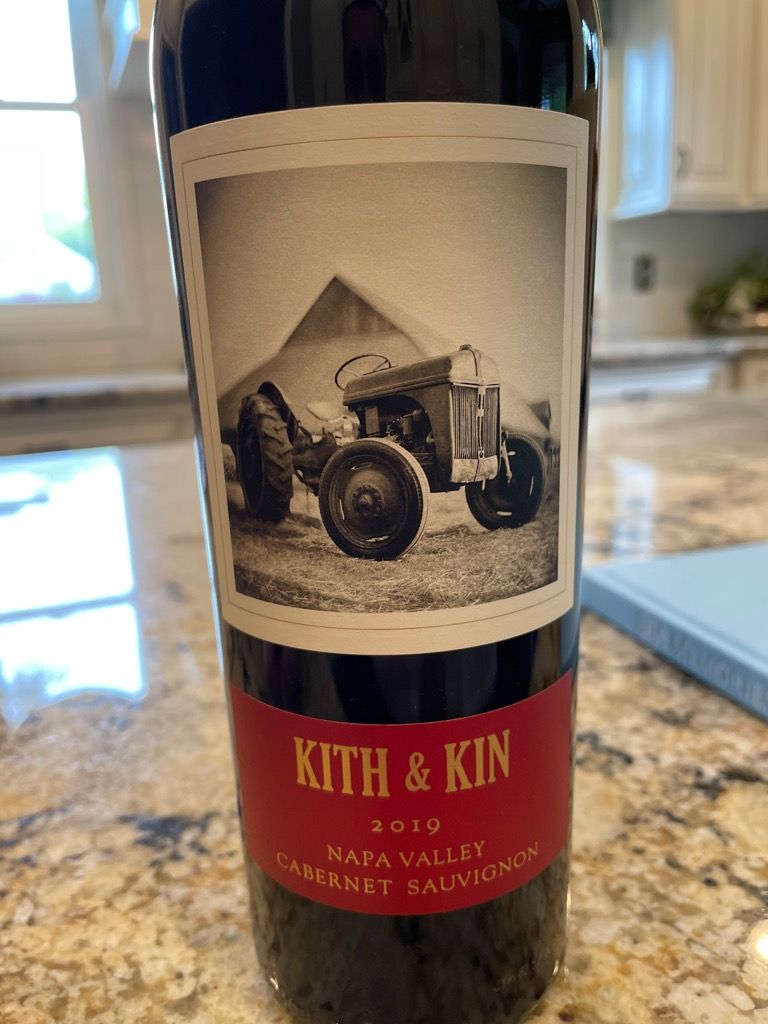 2019 Round Pond Estate Cabernet Sauvignon Kith & Kin, USA, California ...