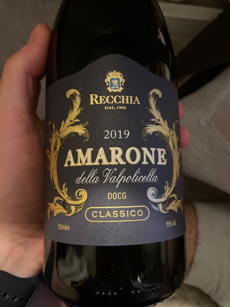 2019 Recchia Amarone della Valpolicella Classico, Italy, Veneto ...