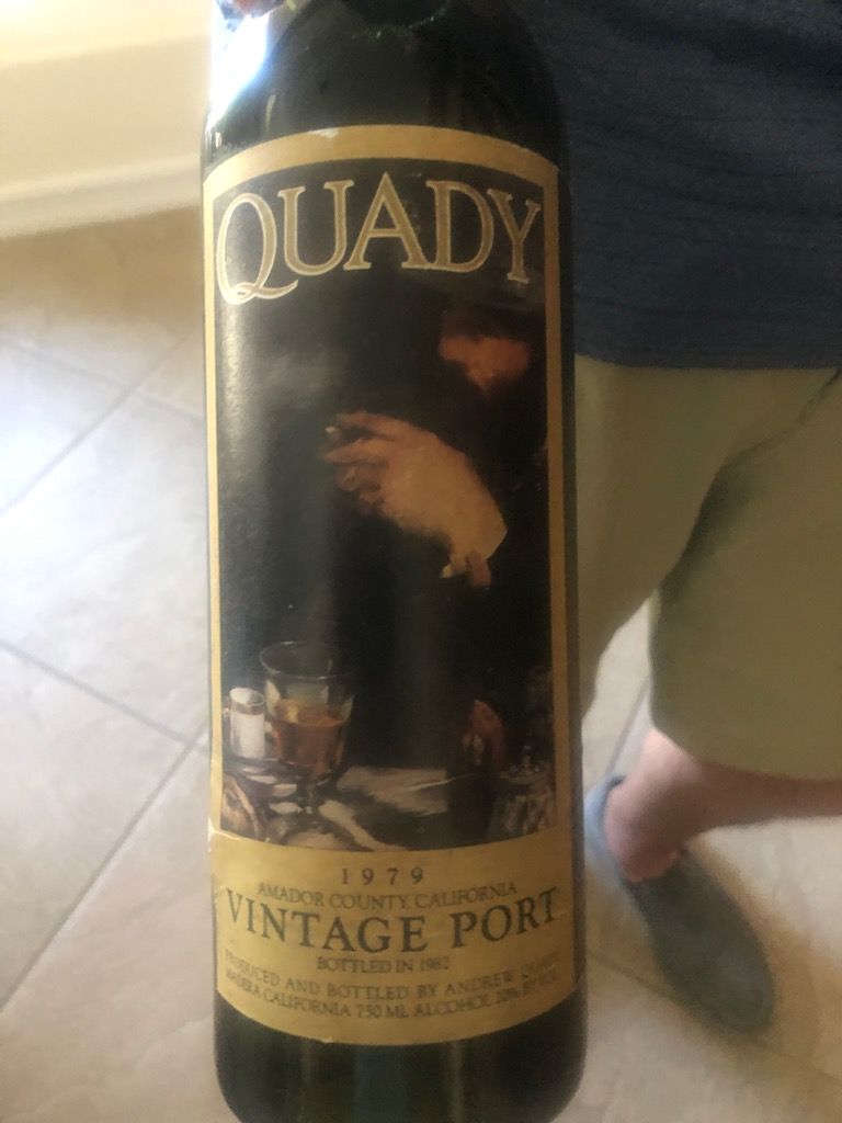 1979 Quady Winery Vintage Port, USA, California - CellarTracker