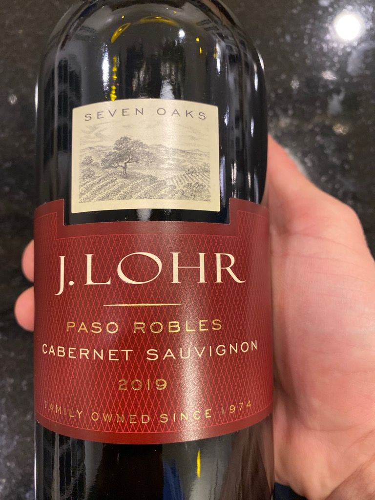 2019 J. Lohr Cabernet Sauvignon Seven Oaks CellarTracker