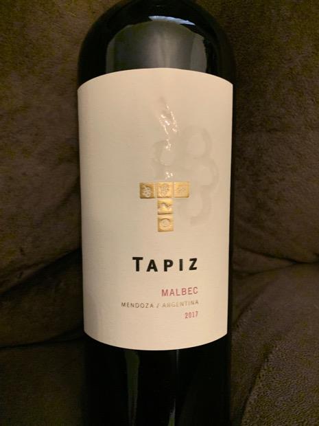 2017 Tapiz Malbec, Argentina, Mendoza - CellarTracker