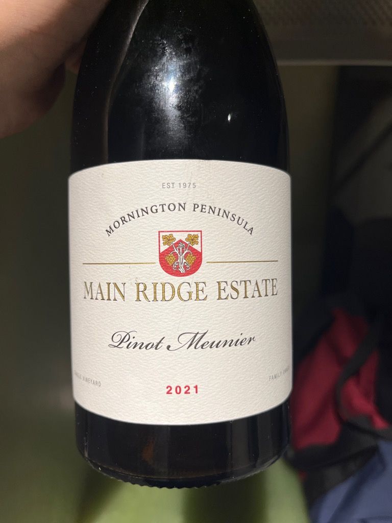 2022 Main Ridge Estate Pinot Meunier, Australia, Victoria, Port Phillip ...