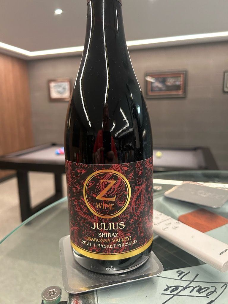 2021 Z wine Shiraz Julius, Australia, South Australia, Barossa, Barossa ...