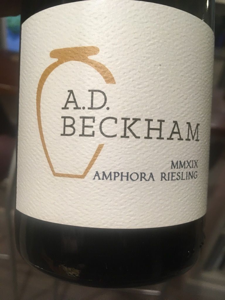 2019 Beckham Estate Vineyard Riesling "Sincerus", USA, Oregon ...