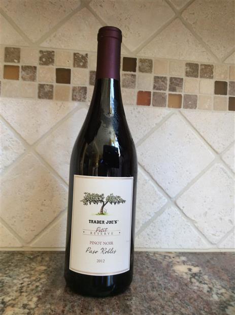 2012 Trader Joe's Pinot Noir Petit Reserve, USA, California, Central ...