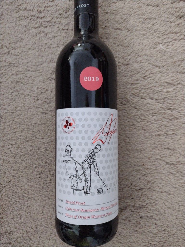 2020 David Frost Shiraz, Cabernet Sauvignon, Pinotage, South Africa ...