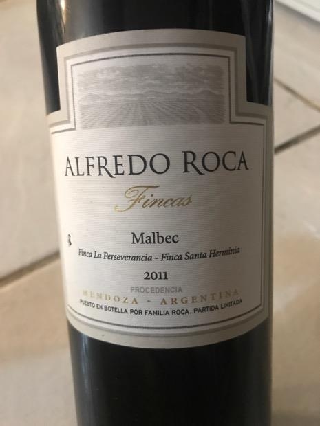 2008 Alfredo Roca Malbec, Argentina, Mendoza, San Rafael - CellarTracker