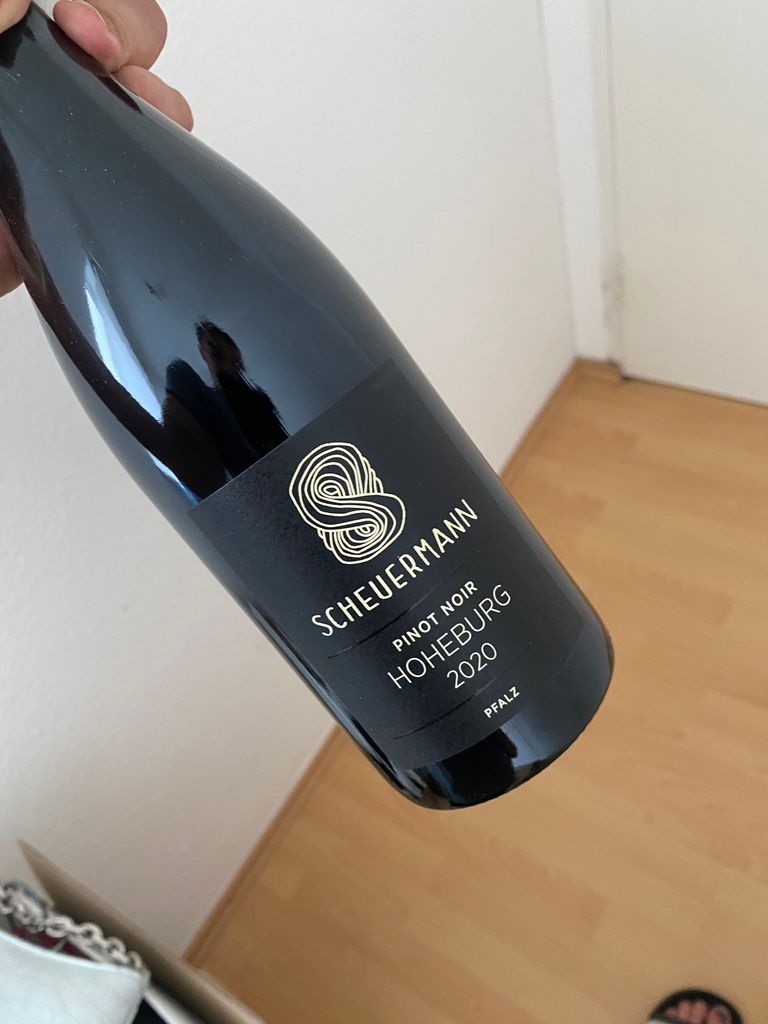 2020 Scheuermann Pinot Noir Ruppertsberger Hoheburg, Germany, Pfalz ...
