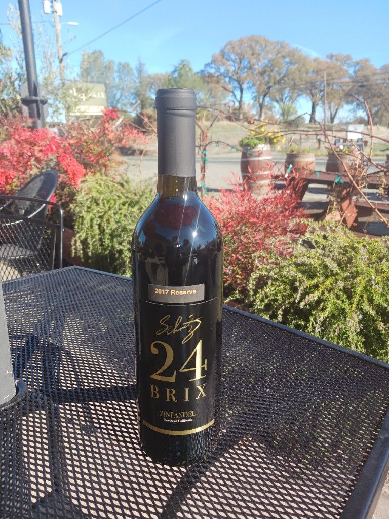 NV 24 Brix Zinfandel, USA, California, Sierra Foothills, Amador County ...