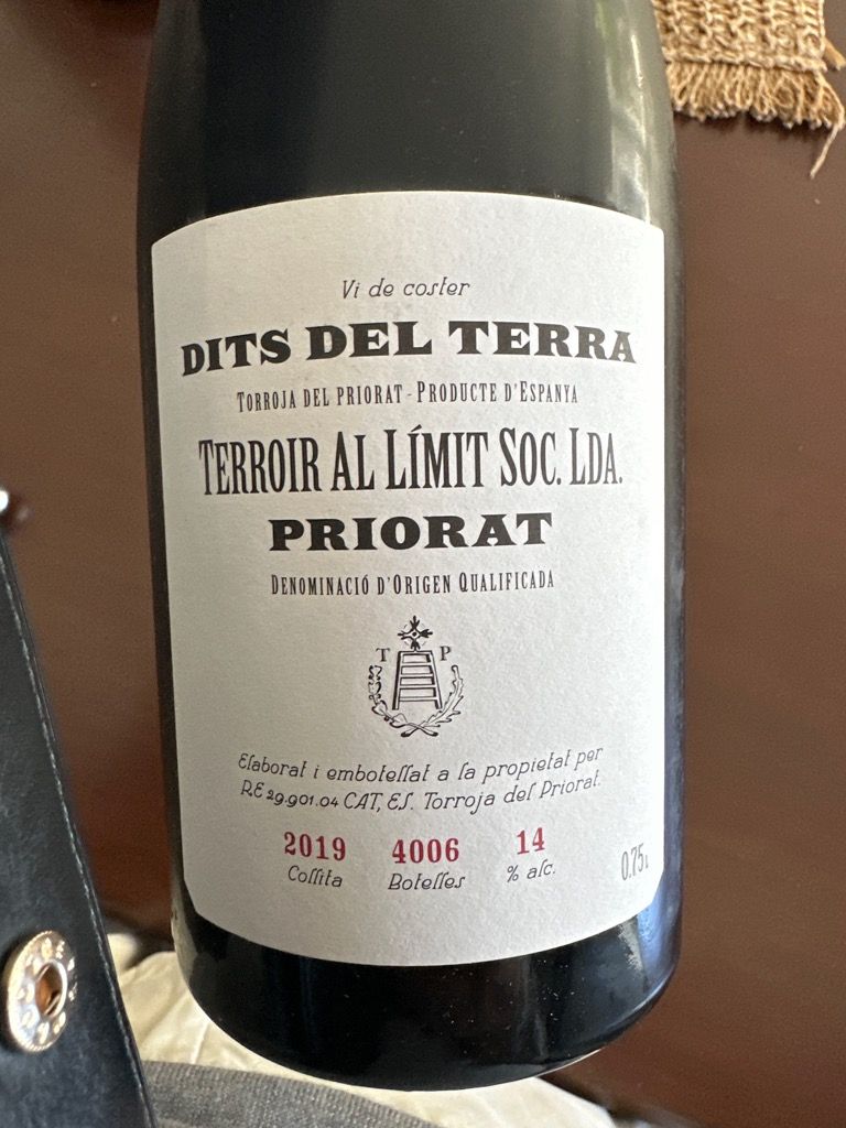 2019 Terroir Al Limit Soc. Lda. Priorat Dits del Terra, Spain ...