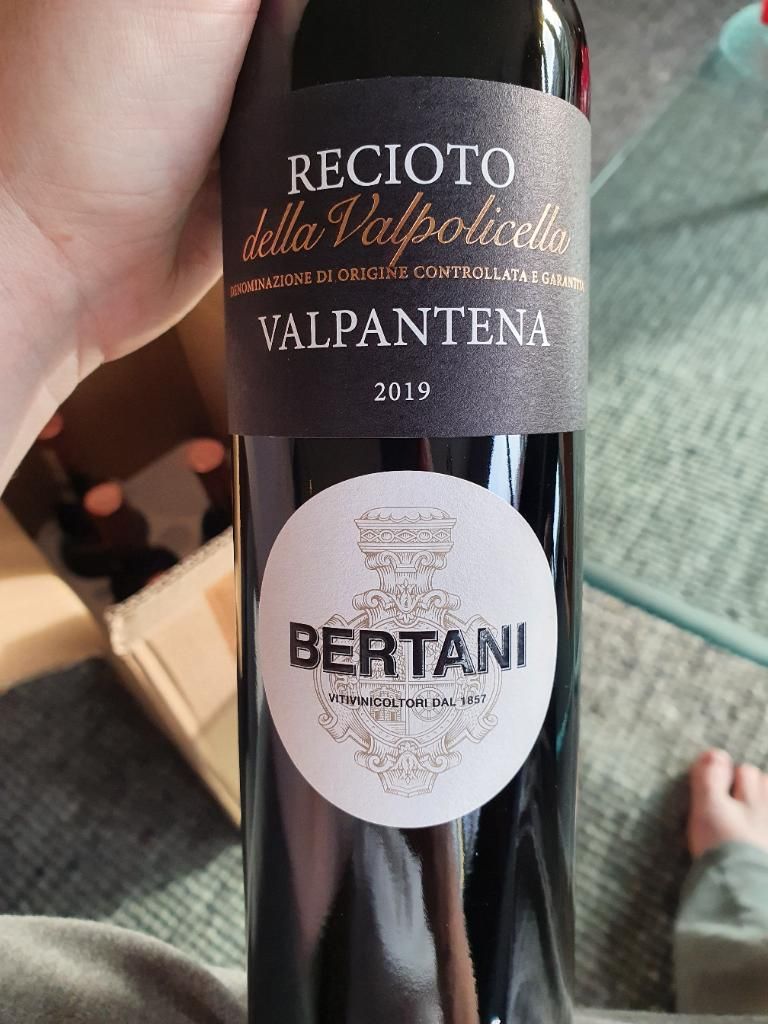 2020 Bertani Recioto della Valpolicella Valpantena, Italy, Veneto ...