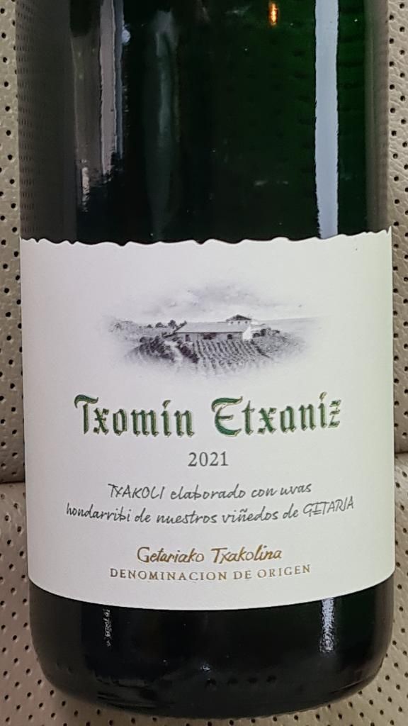 2021 Txomin Etxaniz Getariako Txakolina, Spain, País Vasco, Getariako ...