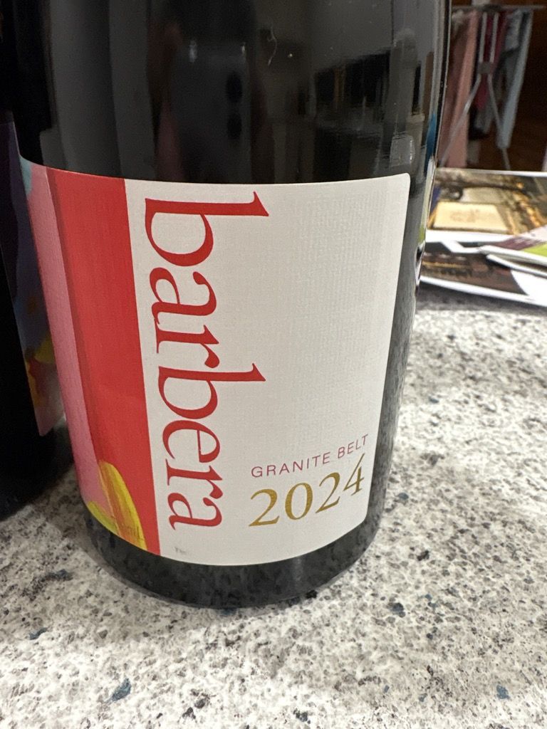 2024 Golden Grove Estate Barbera, Australia, Queensland, Granite Belt ...