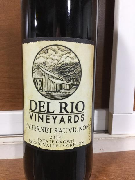 2013 Del Rio Vineyards Cabernet Sauvignon, USA, Oregon, Southern Oregon ...
