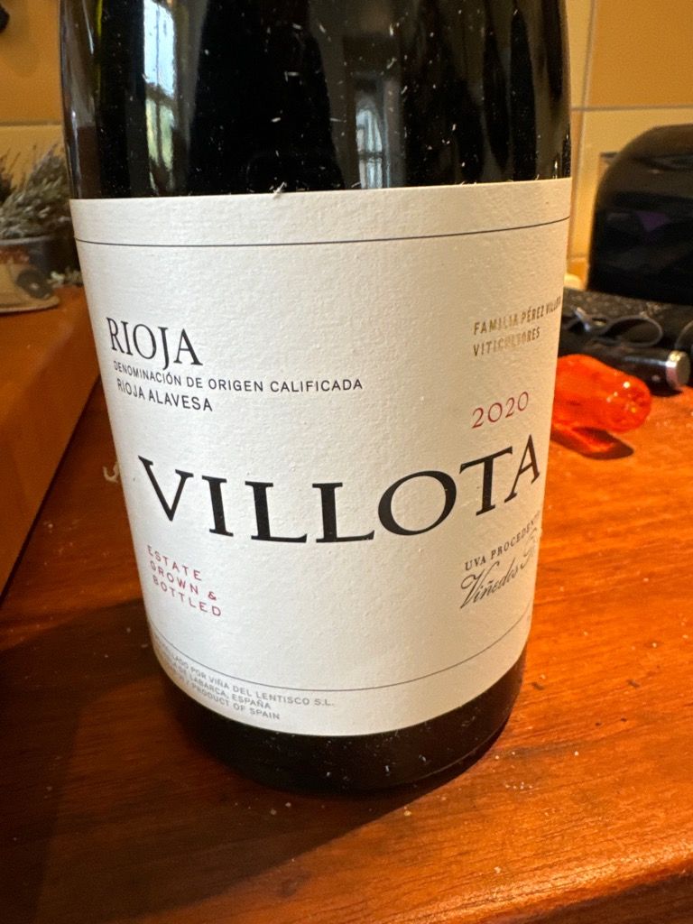 2021 Villota Rioja, Spain, La Rioja, Rioja - CellarTracker