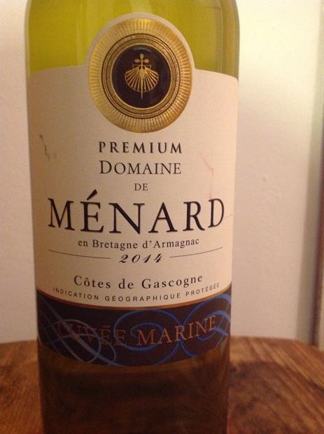 2014 Domaine de Ménard Cuvee Marine, France - CellarTracker