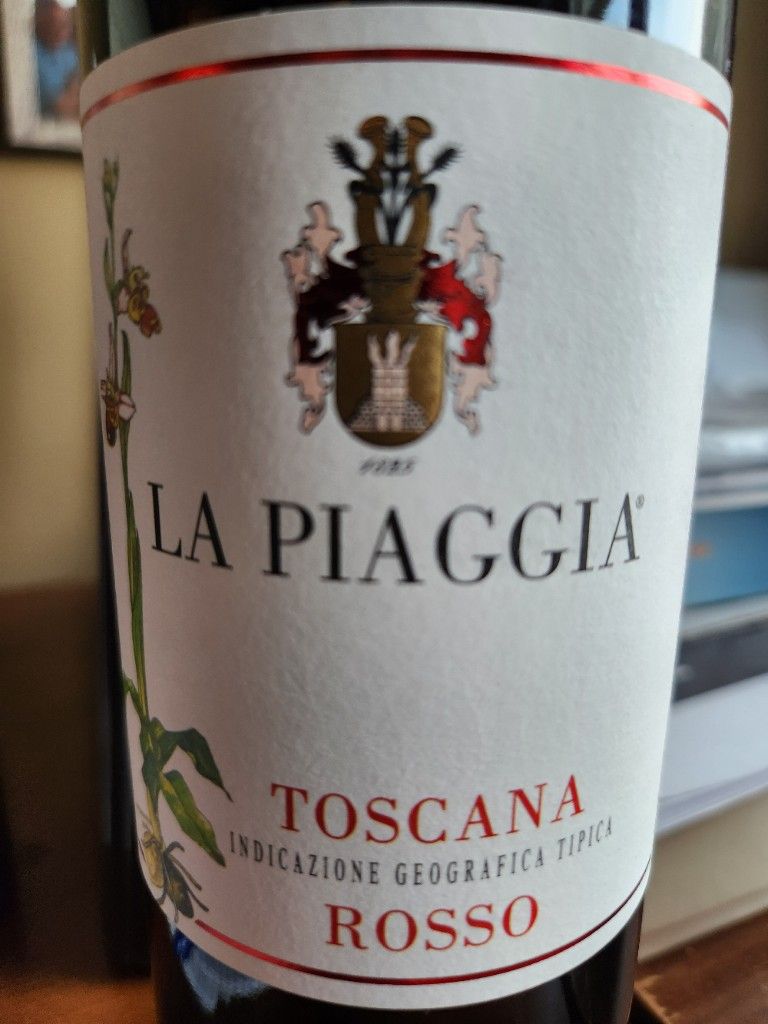 2018 La Piaggia Rosso Podere la Piaggia Toscana IGT, Italy, Tuscany ...