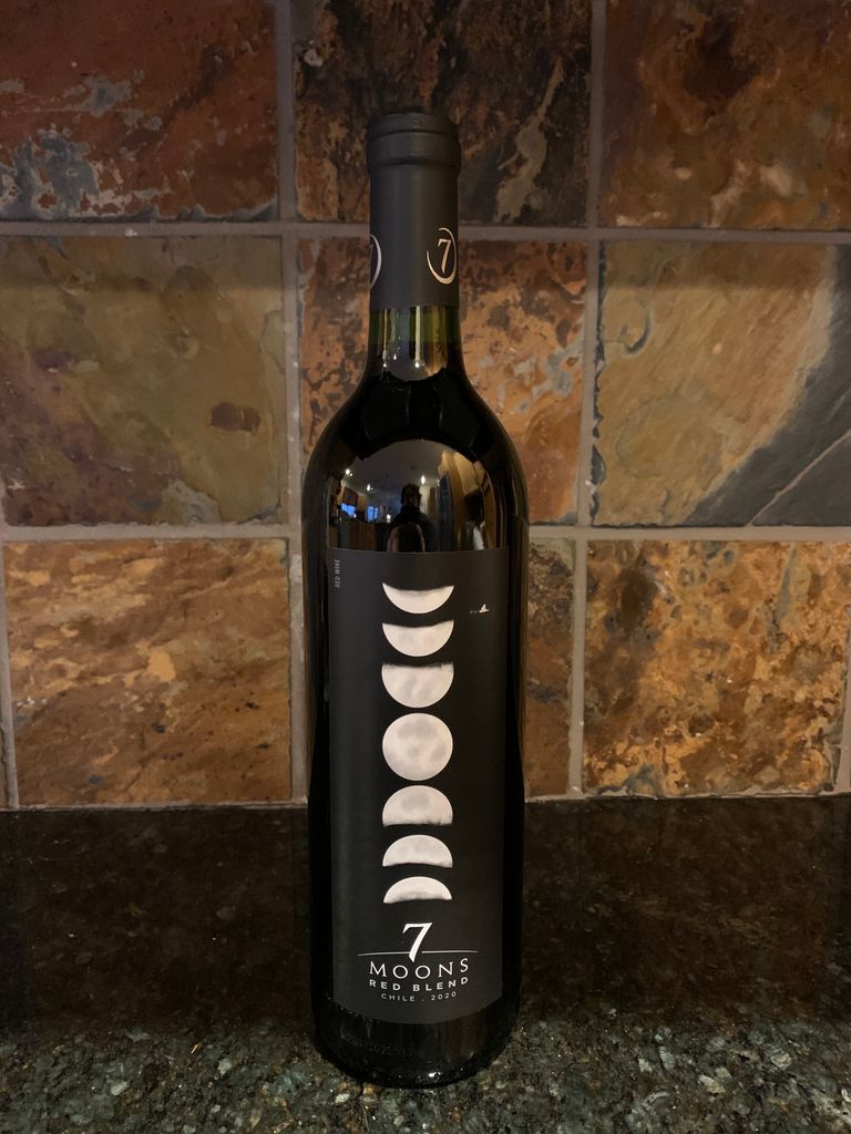 2020 7 Moons Red Blend, Chile - CellarTracker