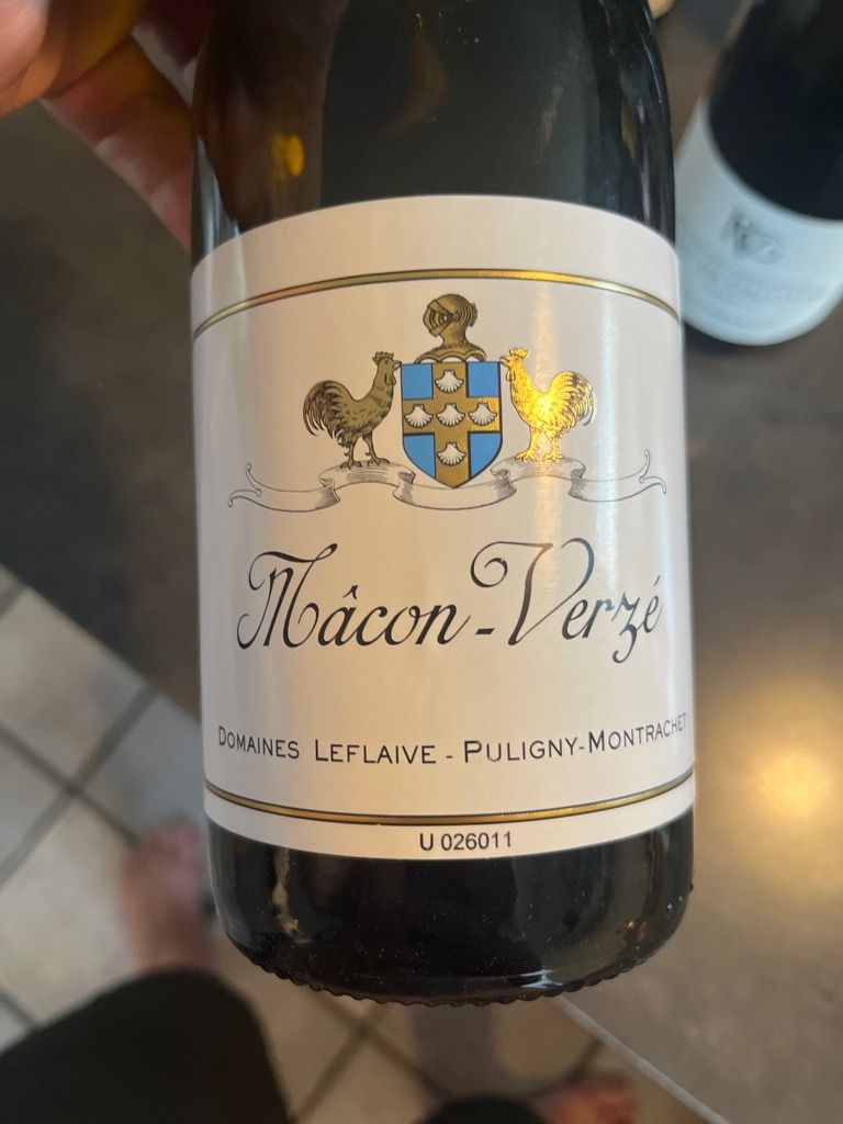 2023 Domaine Leflaive Mâcon-Verzé, France, Burgundy, Mâconnais, Mâcon ...