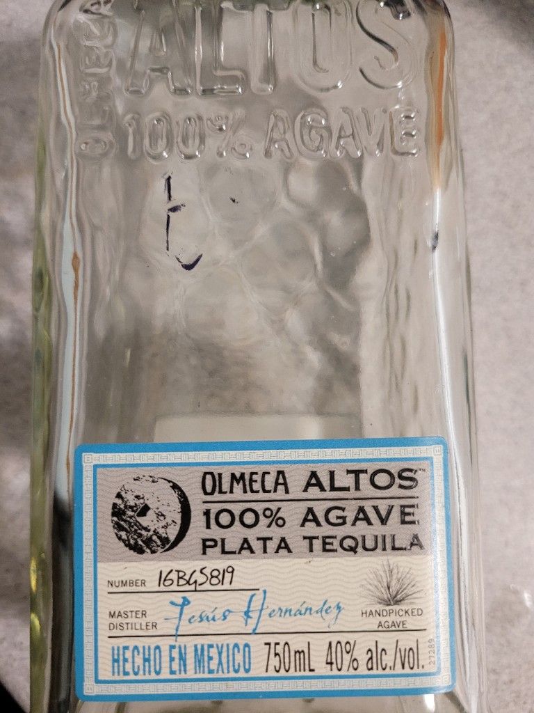 NV Olmeca Altos 100% de Agave - Plata, Mexico - CellarTracker