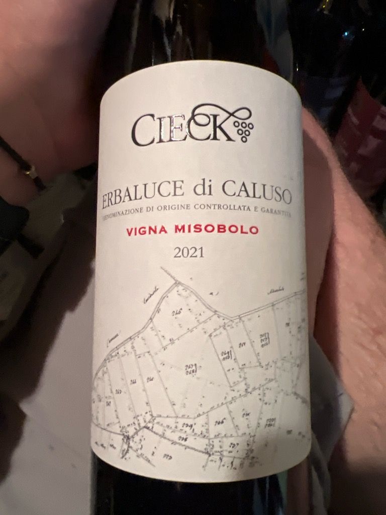2021 Cieck Erbaluce di Caluso Vigna Misobolo, Italy, Piedmont, Northern ...