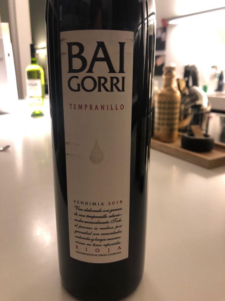 2018 Bodegas Baigorri Rioja Crianza, Spain, La Rioja, La Rioja Alavesa ...