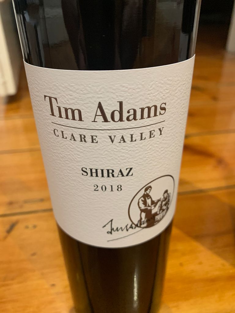 2018 Tim Adams Shiraz, Australia, South Australia, Mount Lofty Ranges ...