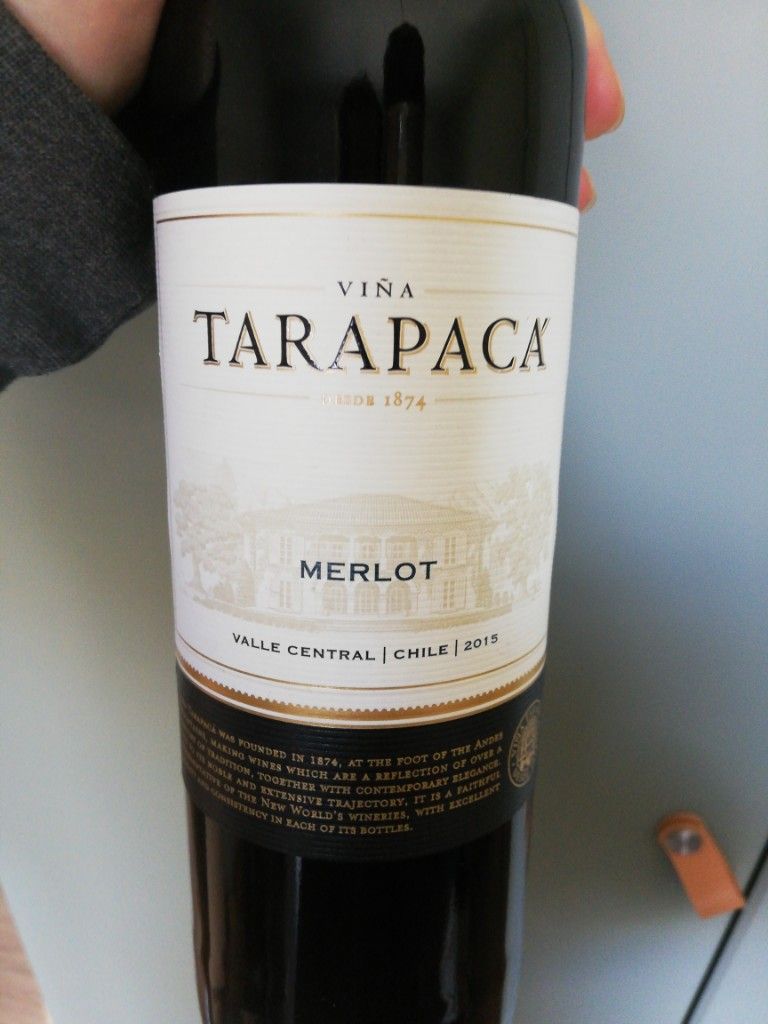 2016 Viña Tarapacá Merlot, Chile - CellarTracker