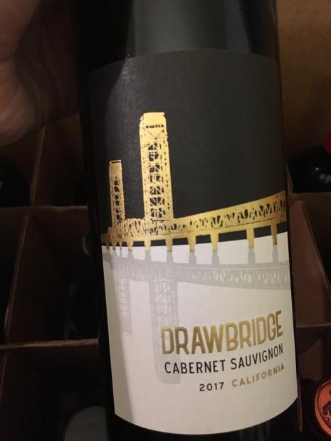 2017 Drawbridge Cabernet Sauvignon, USA, California, Central Valley ...