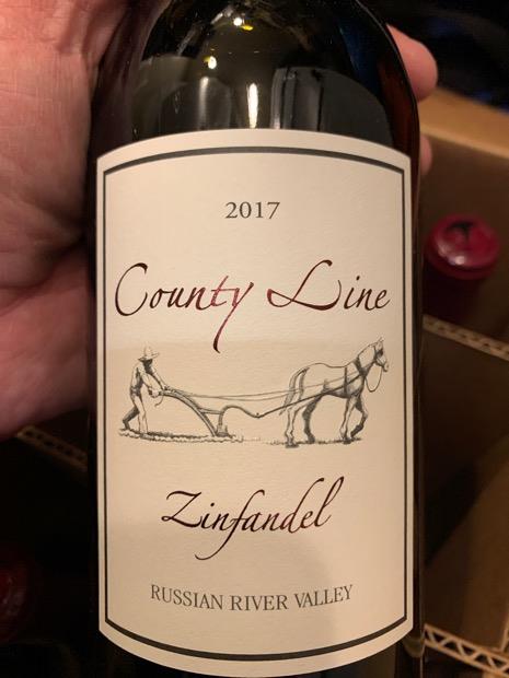 2016 County Line Zinfandel, USA, California, Sonoma County, Russian ...