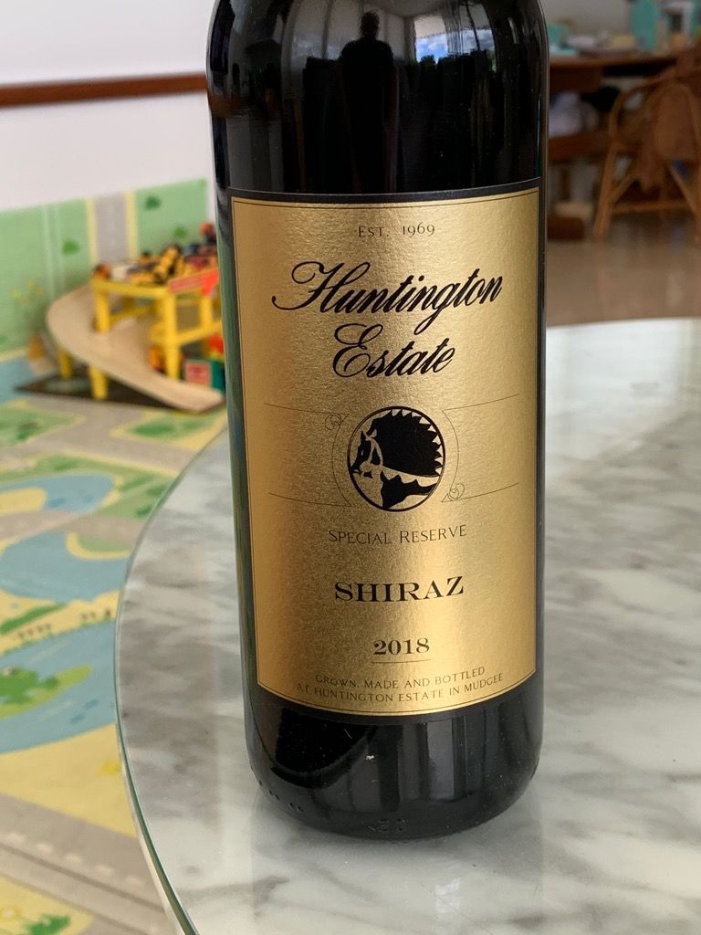 2018 Huntington Estate Shiraz Special Reserve, Australia, New South ...
