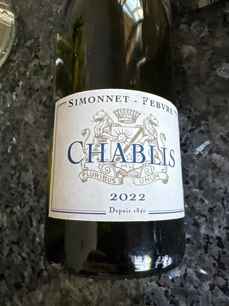 2023 Simonnet-Febvre Chablis, France, Burgundy, Chablis - CellarTracker