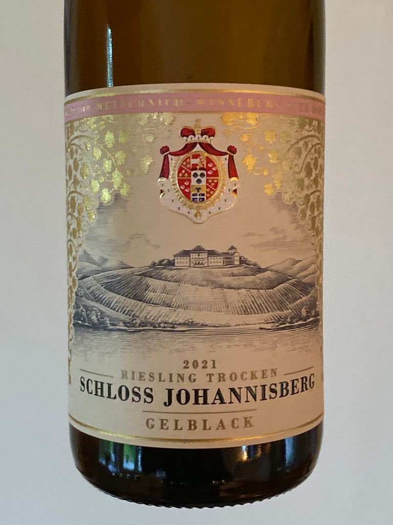 2021 Schloss Johannisberg Riesling Gelblack trocken, Germany, Rheingau ...
