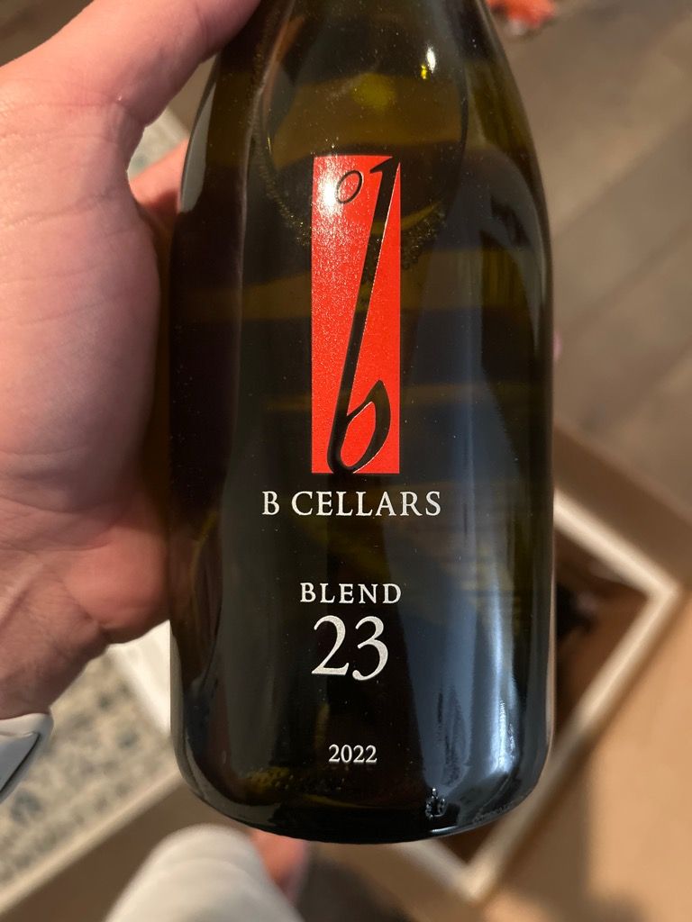 2022 B Cellars Blend 23, USA, California, Napa Valley - CellarTracker