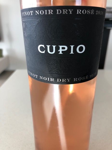 2018 Cupio Pinot Noir Dry Rosé, Australia - CellarTracker