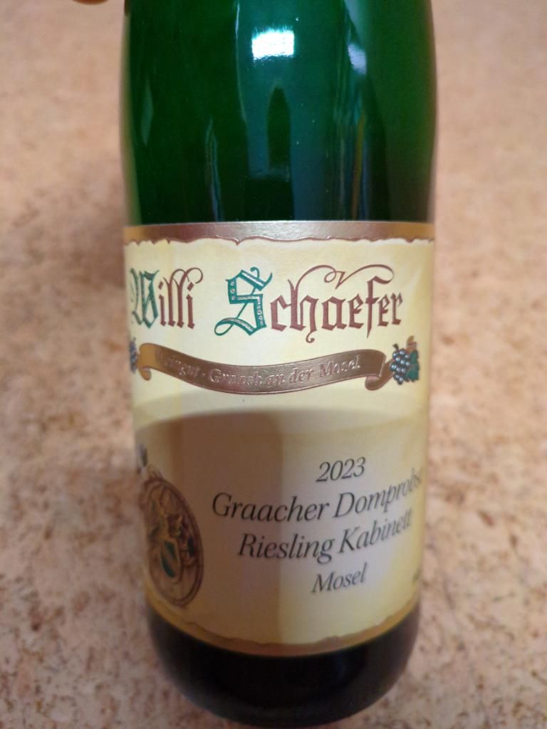 2023 Willi Schaefer Graacher Domprobst Riesling Kabinett #3, Germany ...