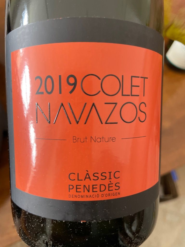 2020 Colet Colet-Navazos Reserva Brut Nature, Spain, Catalunya, Penedès ...