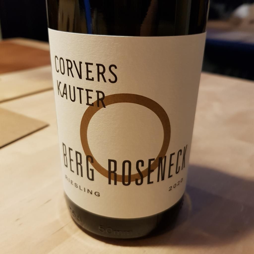 2021 Dr. Corvers-Kauter Rüdesheimer Berg Roseneck Riesling trocken ...