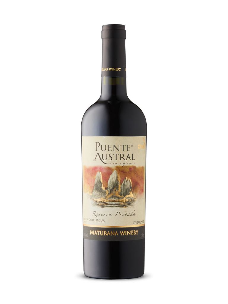 2022 Puente Austral Carménère Reserva Privada, Chile, Rapel Valley ...