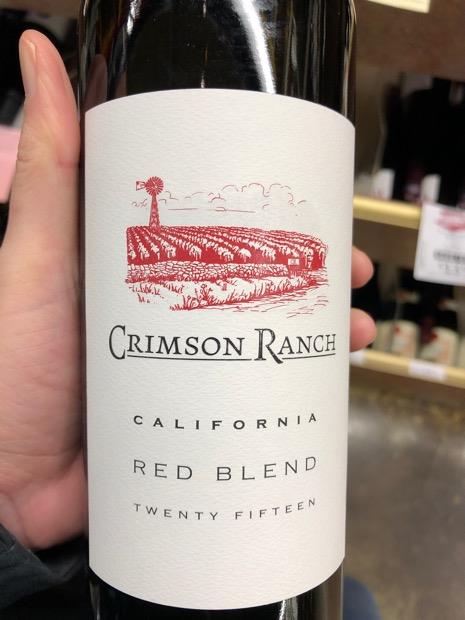 2014 Crimson Ranch Red Wine, USA, California - CellarTracker