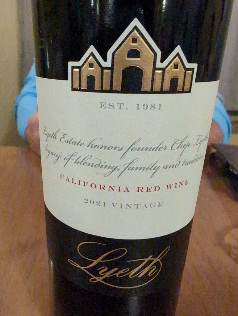 2020 Lyeth Red Wine, USA, California - CellarTracker