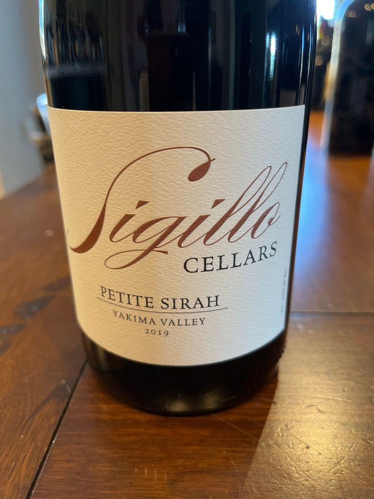 2019 Sigillo Cellars Petite Sirah, USA, Washington, Columbia Valley ...